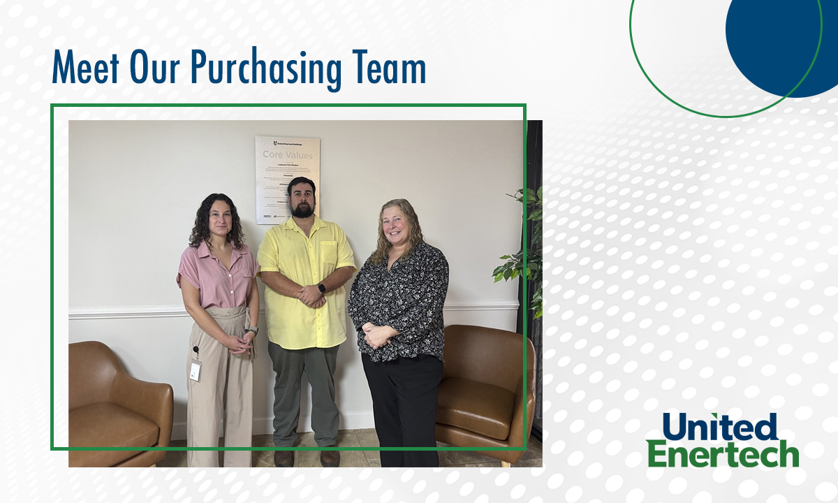 October 2025 Team Feature: Purchasing Team | United Enertech